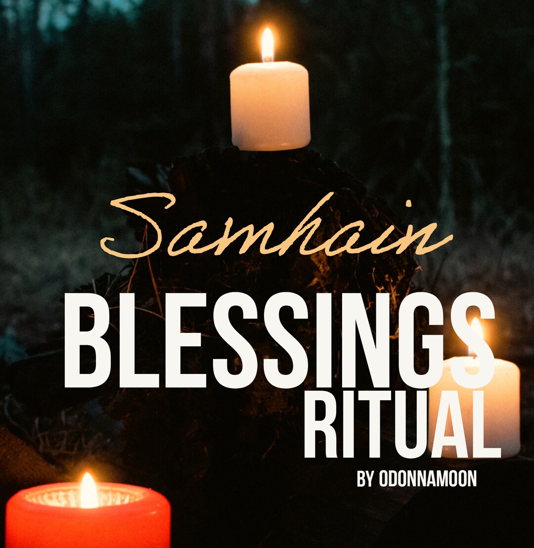 Samhain Blessings Ritual Halloween Day Special Blessings - Etsy