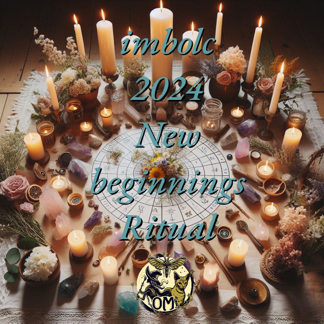 Imbolc 2024 New Beginnings Ritual February 1st Photos Limited Space - Etsy
