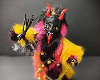 Krampus Figurine, Creepy Christmas, Horror Decor - Etsy