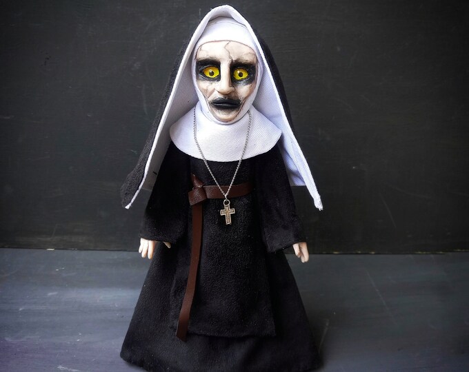 Valak Horror Doll, Demon, the Nun, Horror Decor, Creepy Doll - Etsy