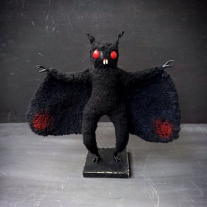 Mothman Doll Cryptid Decor Cryptozoology West Virginia - Etsy