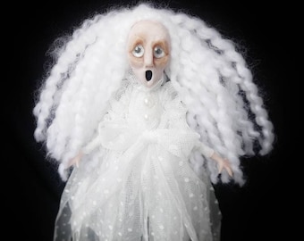 Ghost Art Doll Haunted Doll Halloween Decorations | Etsy
