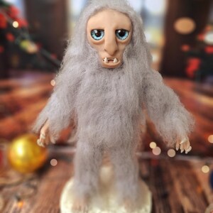 Yeti Bigfoot Art Doll | Handmade Collectible Creature - Etsy
