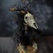 Handcrafted Wendigo Cryptid Art Doll: Mysterious Creature Sculpture for ...