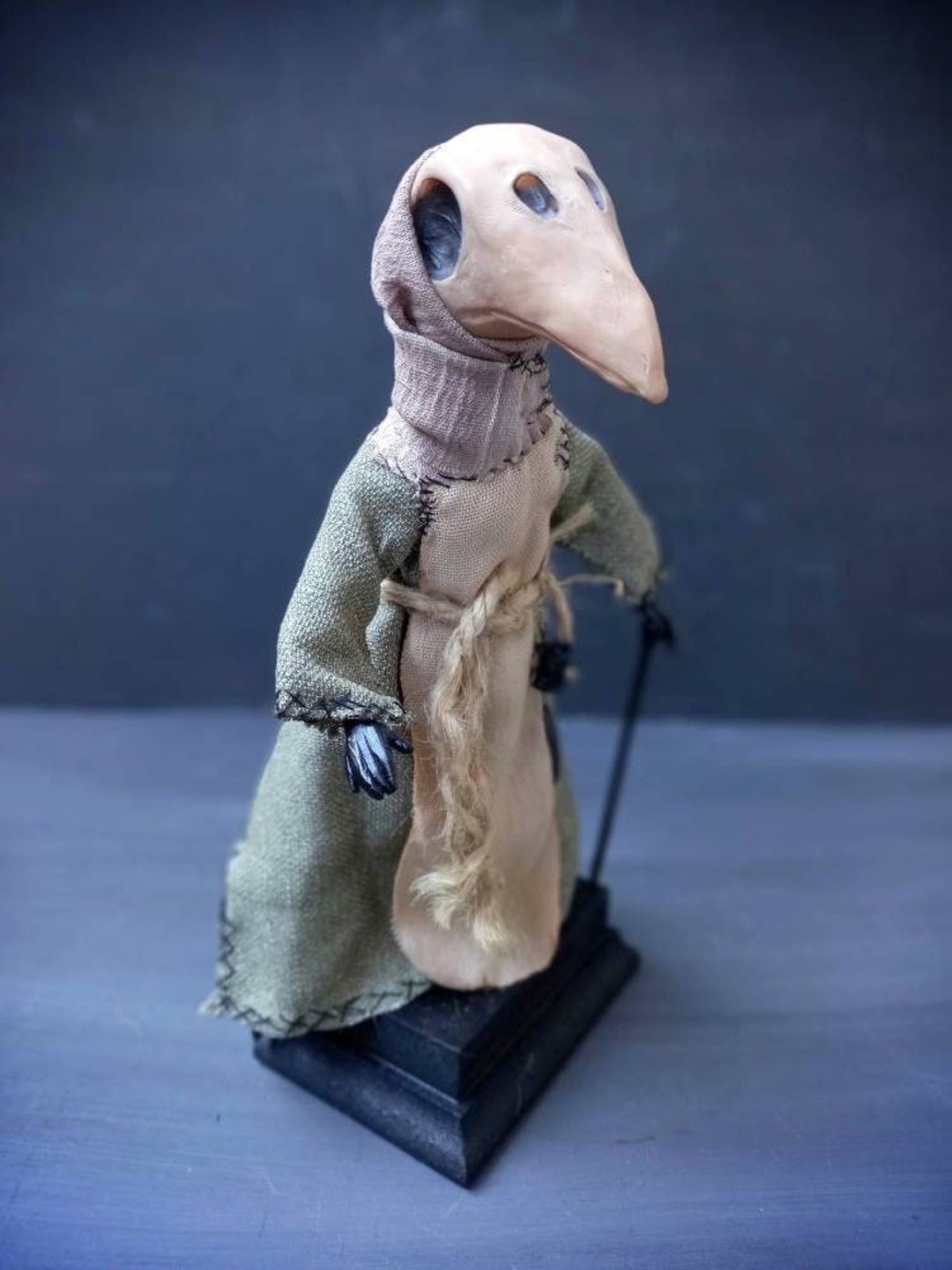 Plague Doctor Art Doll Medieval Decor Gothic Home Decor - Etsy