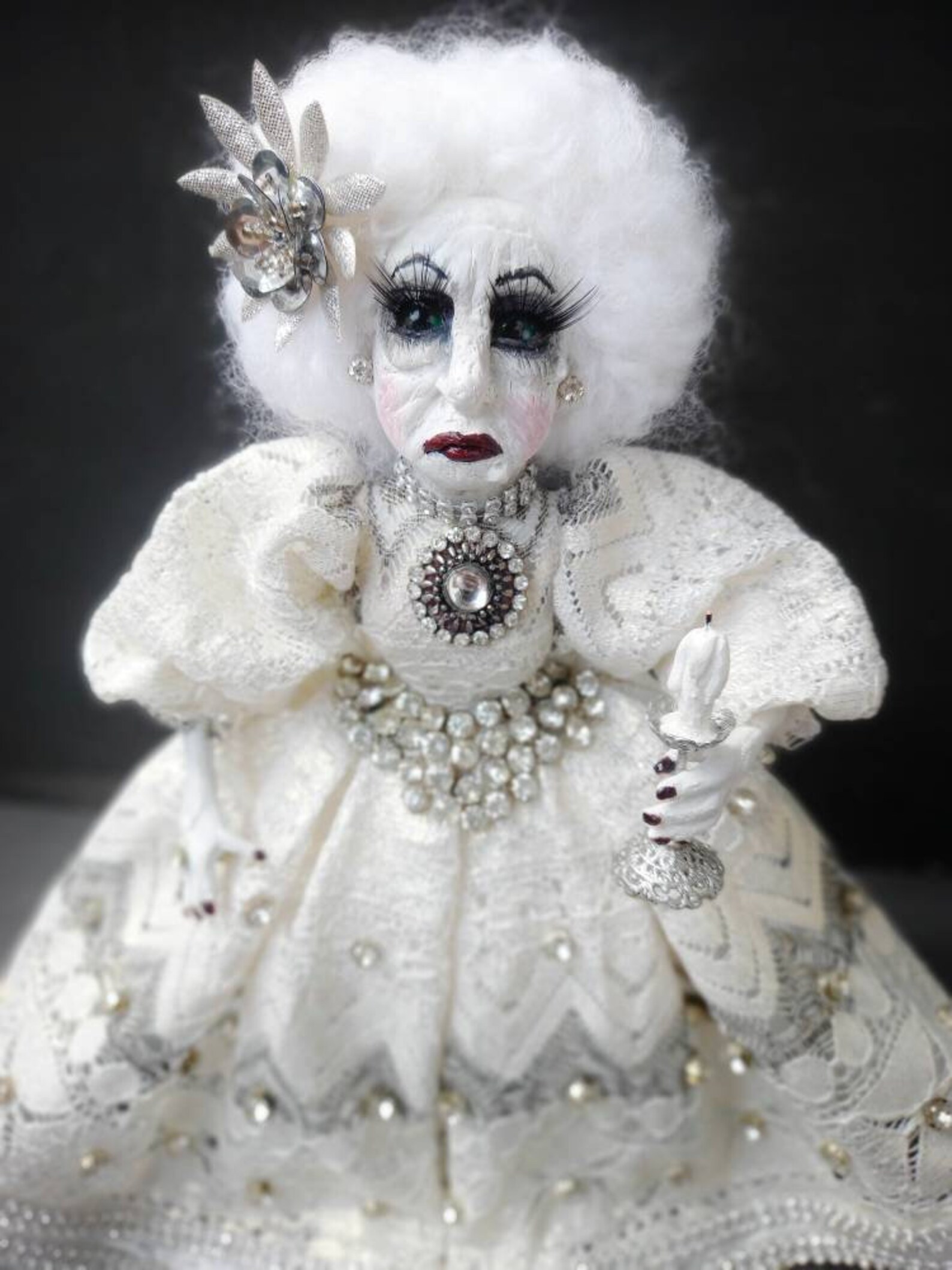Ghost Art Doll Haunted Doll Fantasy Doll Etsy