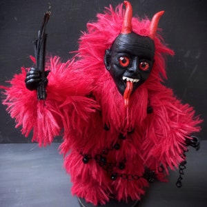 Krampus Figurine Creepy Christmas Horror Decor - Etsy