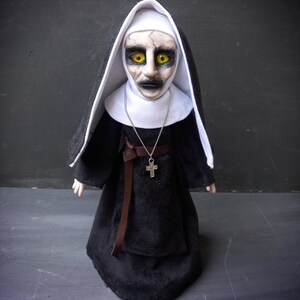 Valak Horror Doll Demon the Nun Horror Decor Creepy Doll - Etsy