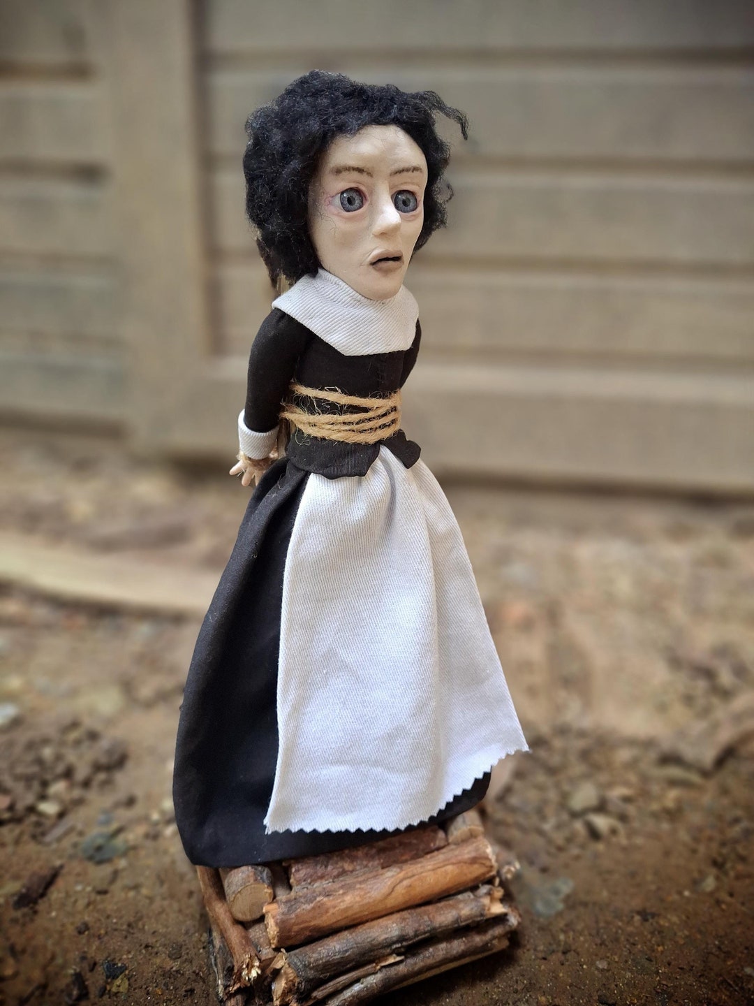 Salem Witch Trials 1692 Feminist Figurine - Witchcraft History Decor ...