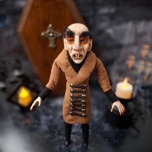 Nosferatu Doll: Count Orlock Vampire Figure - Classic Horror Gothic ...