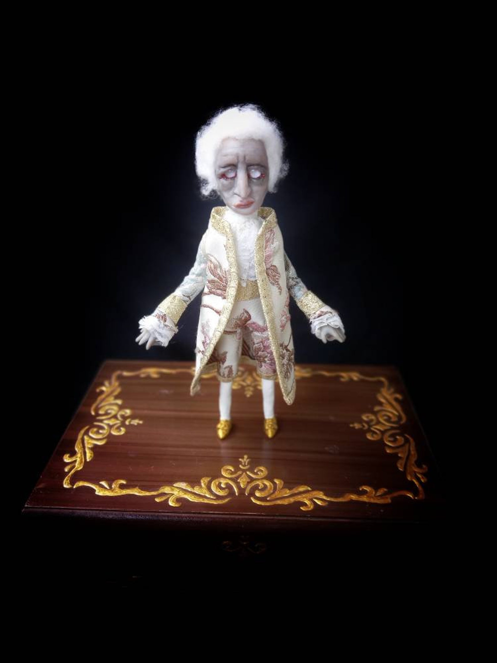 Ghost Art Doll Haunted Doll Halloween Decorations Etsy