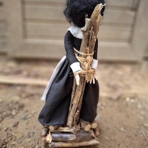 Salem Witch Trials 1692 Feminist Figurine - Witchcraft History Decor - Empowering Halloween Gift ...