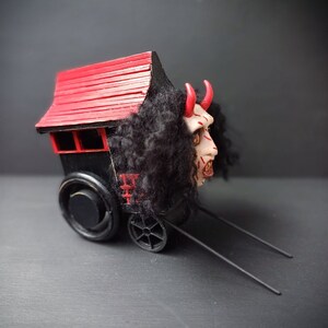 Oboroguruma Ox Cart Yokai, Japanese Spirit Collectable Figurine, Ghost ...