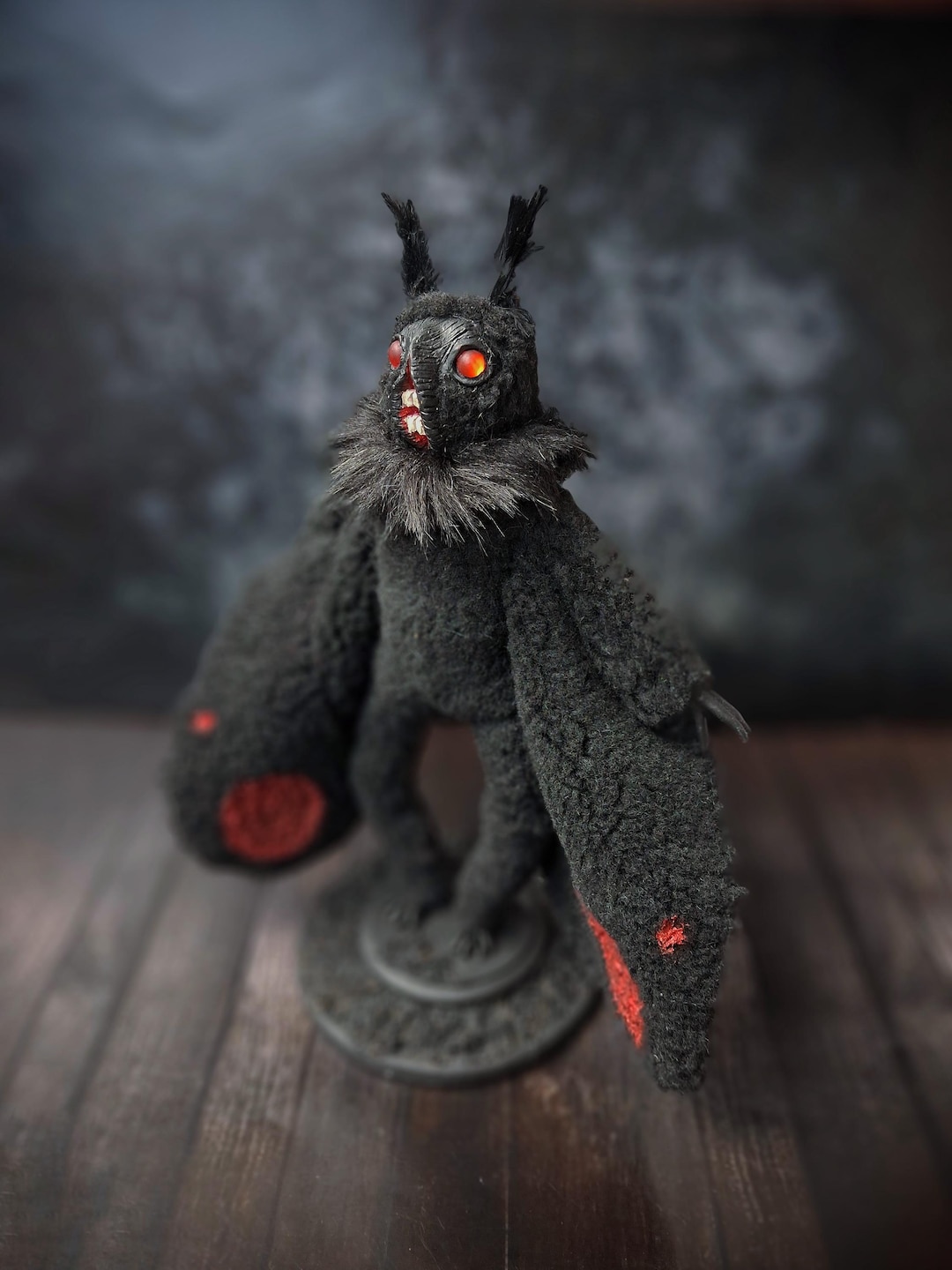 Handmade Mothman Plush: Cryptid Folklore Doll From West Virginia ...