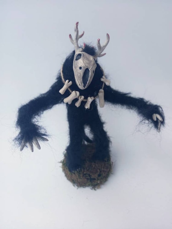 Toys & Games Toys Stuffed Animals & Plushies Wendigo collectible art ...