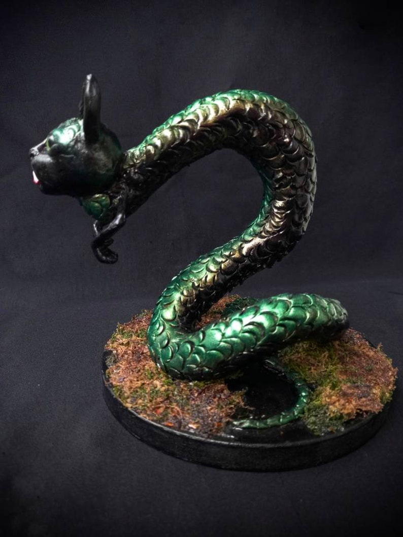 Tatzelwurm Cryptid Decor Creature Art Doll Mythology Art - Etsy
