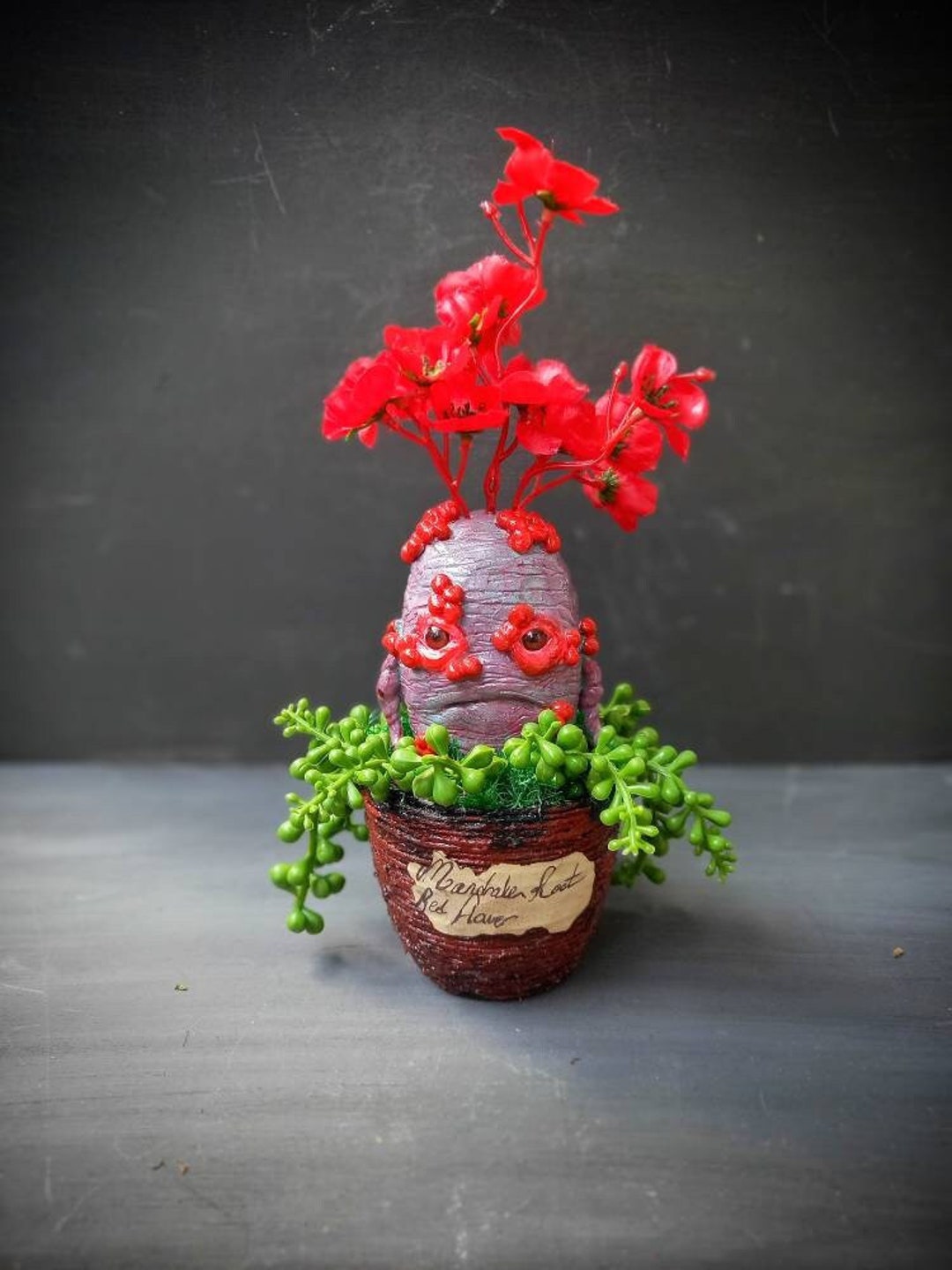 Mandrake Root Mandragora Mandrake Plant Fantasy Creature - Etsy