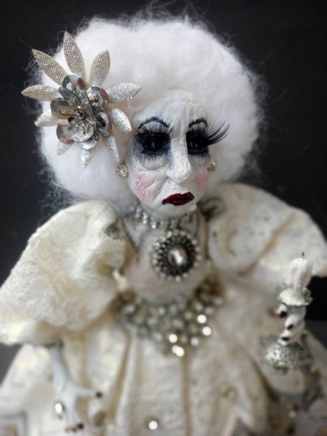 Ghost Art Doll Haunted Doll Halloween Decor Fantasy Art Etsy