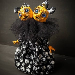 Pumpkin Doll Siamese Twins Conjoined Twins Halloween Decor - Etsy