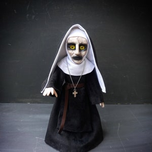 Valak Horror Doll Demon the Nun Horror Decor Creepy Doll - Etsy