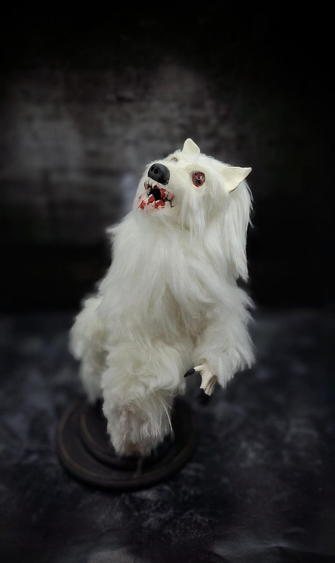 Handcrafted Werewolf Art Doll - Unique Collectible Figure - Etsy