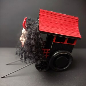 Oboroguruma Ox Cart Yokai, Japanese Spirit Collectable Figurine, Ghost ...