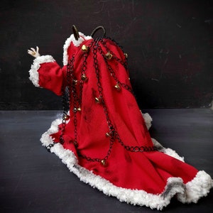 Krampus Figurine, Creepy Christmas, Horror Christmas, Bad Santa, Evil ...