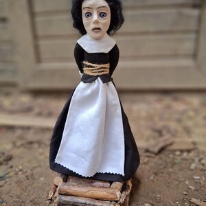 Salem Witch Trials 1692 Feminist Figurine - Witchcraft History Decor ...