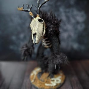 Handmade Wendigo Art Doll - Unique Forest Creature Decor - Etsy