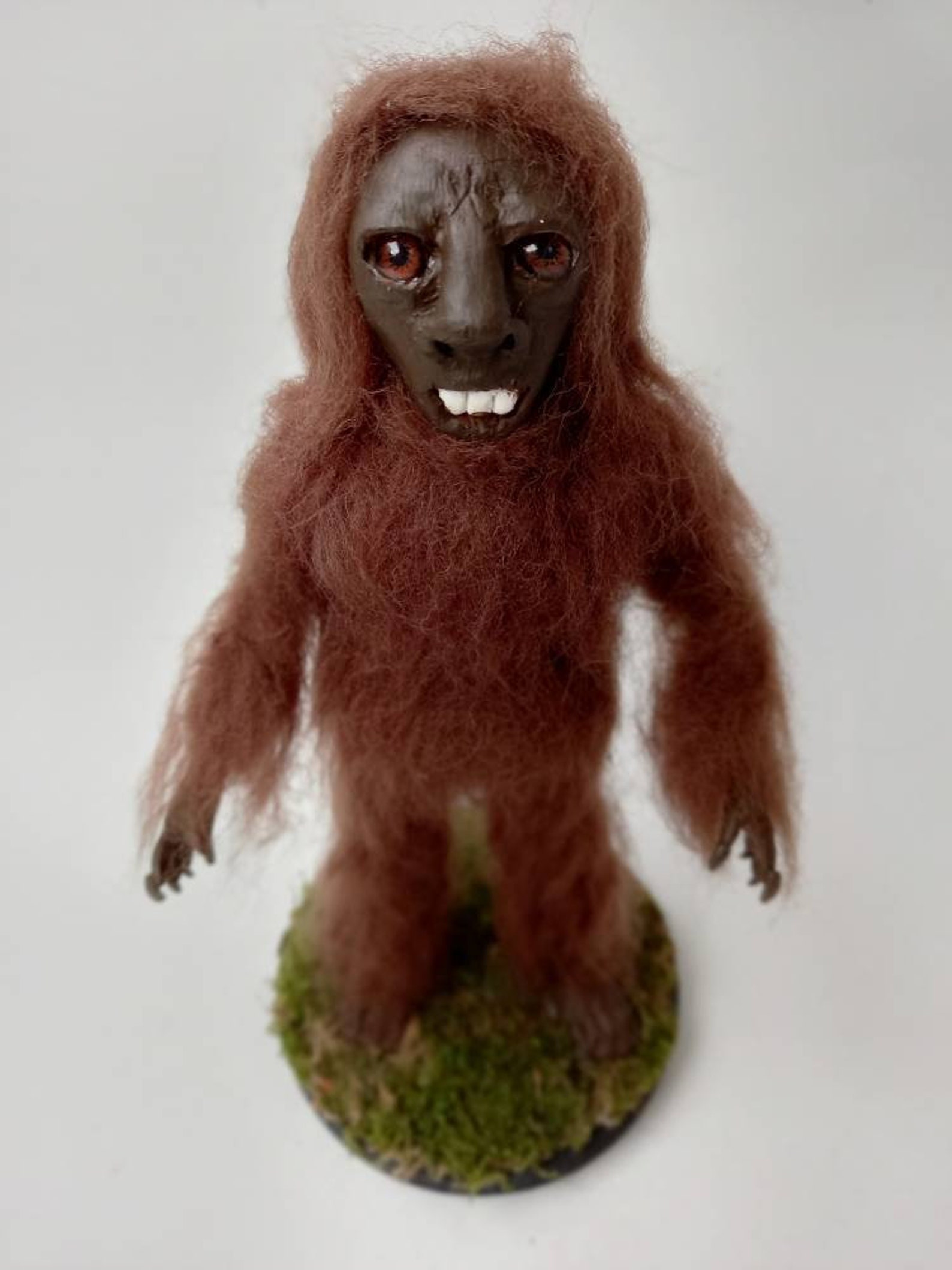 Sasquatch Doll Yeti Art Cryptid Decor Big Foot - Etsy
