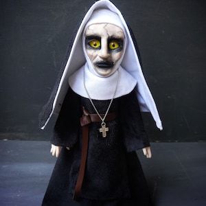 Valak Horror Doll Demon the Nun Horror Decor Creepy Doll - Etsy