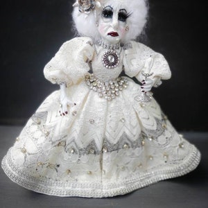 Ghost Art Doll, Haunted Doll, Halloween Decor, Fantasy Art - Etsy