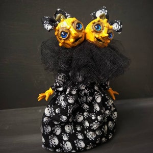 Pumpkin Doll Siamese Twins Conjoined Twins Halloween Decor - Etsy