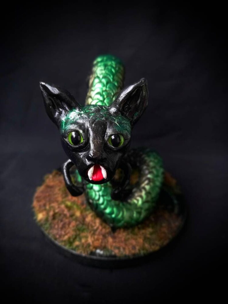 Tatzelwurm Cryptid Decor Creature Art Doll Mythology Art - Etsy