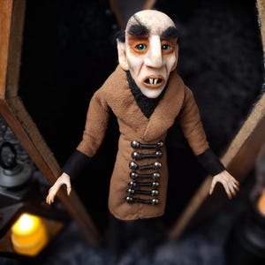 Nosferatu Doll: Count Orlock Vampire Figure - Classic Horror Gothic ...