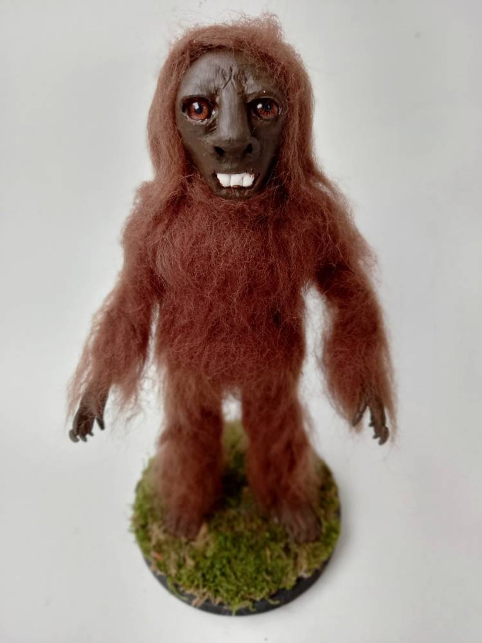 Sasquatch Doll Yeti Art Cryptid Decor Big Foot - Etsy