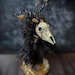 Handcrafted Wendigo Cryptid Art Doll: Mysterious Creature Sculpture for ...