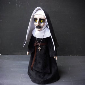 Valak Horror Doll Demon the Nun Horror Decor Creepy Doll - Etsy