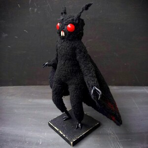 Mothman Doll Cryptid Decor Cryptozoology West Virginia - Etsy
