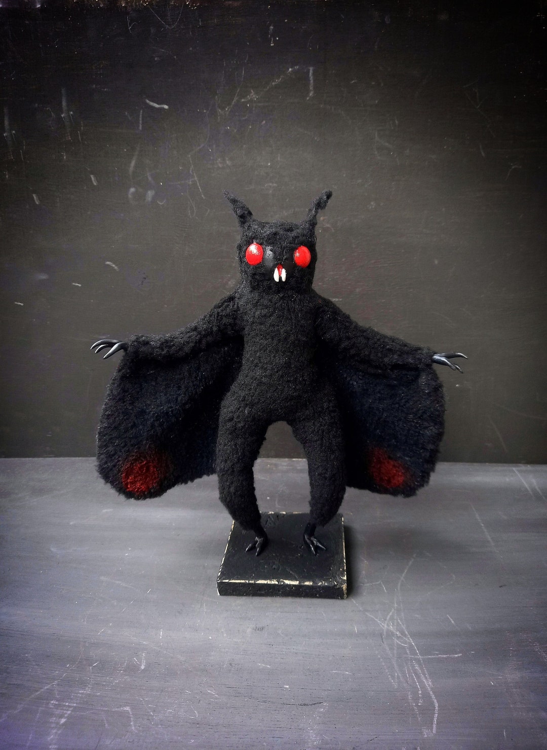 Mothman Doll Cryptid Decor Cryptozoology West Virginia - Etsy