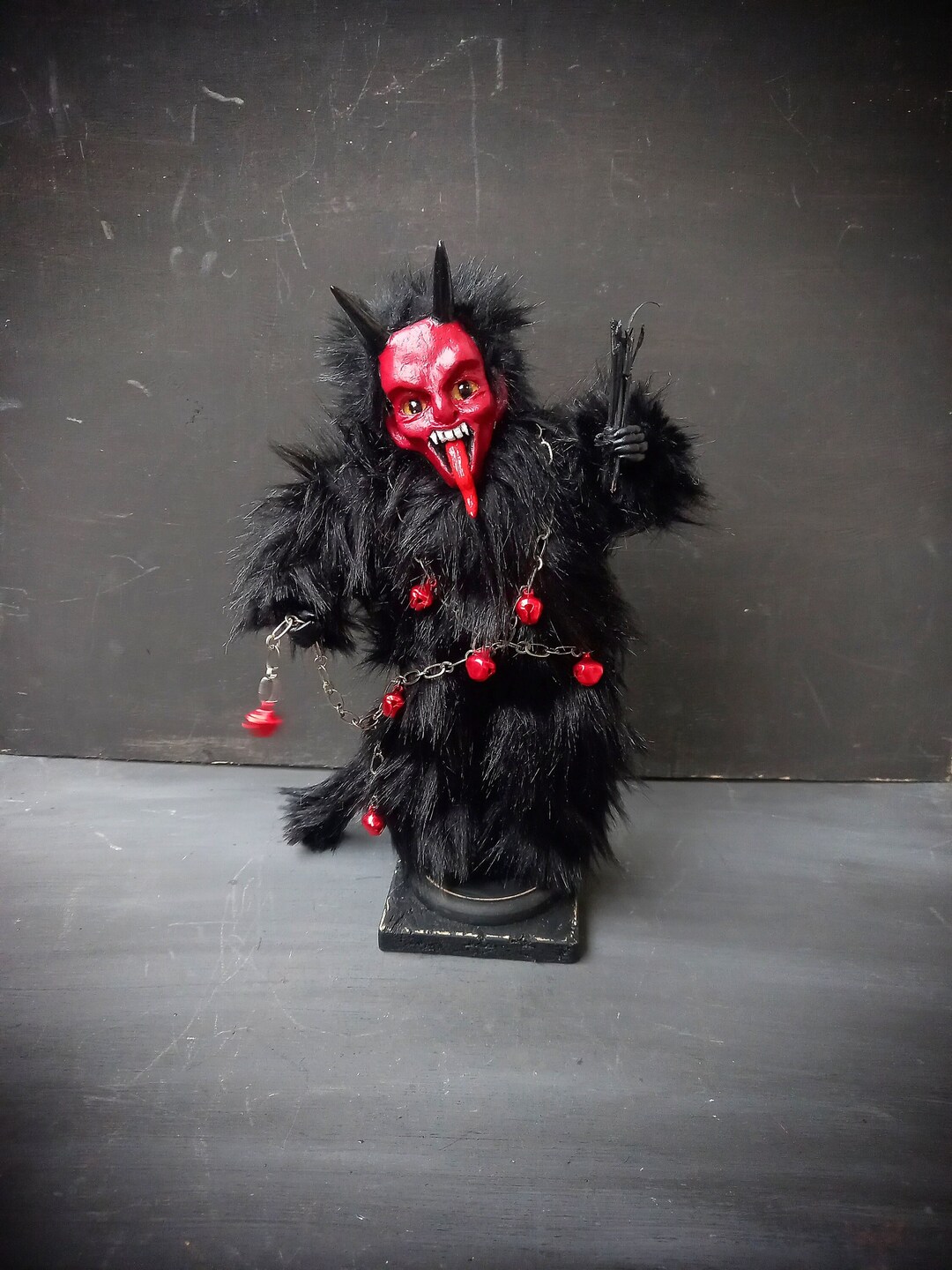 Krampus Figurine Creepy Christmas Horror Decor - Etsy