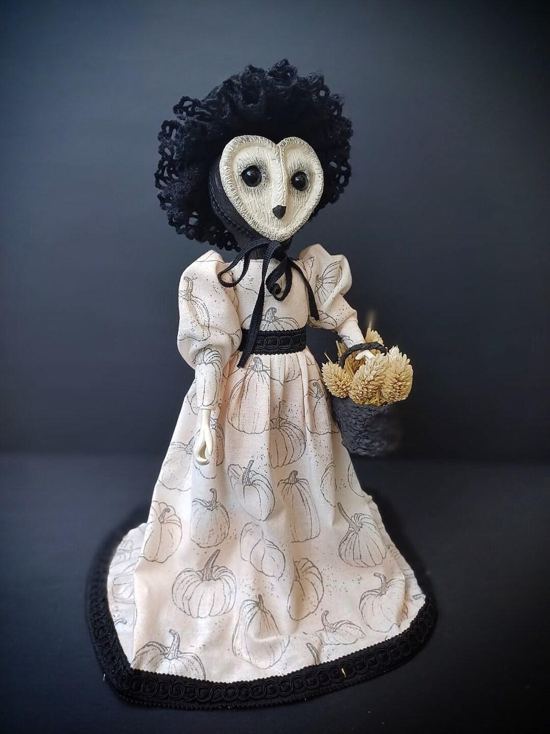 Anthropomorphic Owl Doll, Halloween Witch Owl, Halloween Decoration ...