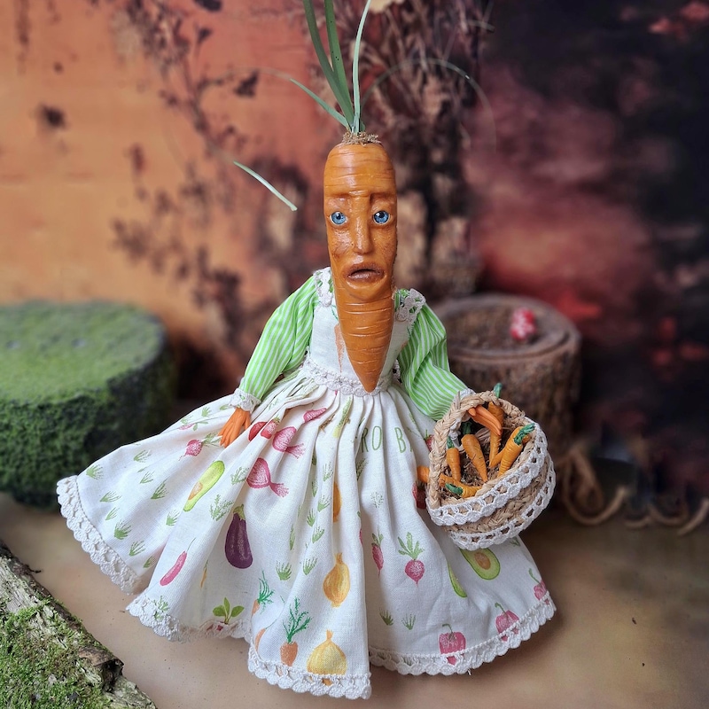 Vegetable Doll - Etsy