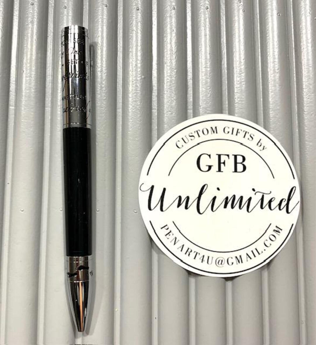 Footprints in the Sand Custom Pen, Twist Style, Ballpoint Refill ...