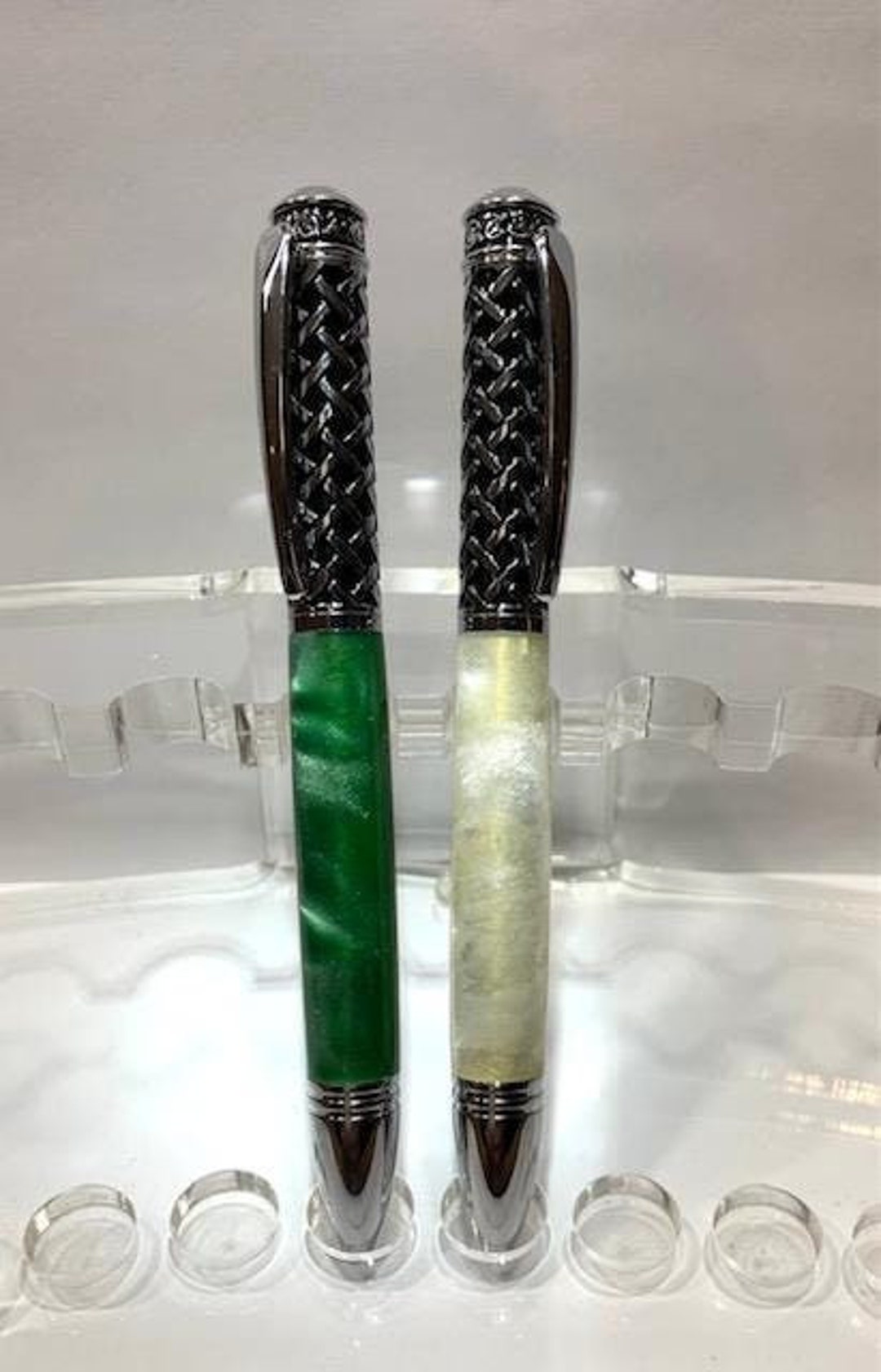 Scottish Cross Thatch Pen, Beautiful Designed, Handturned, Handmade ...