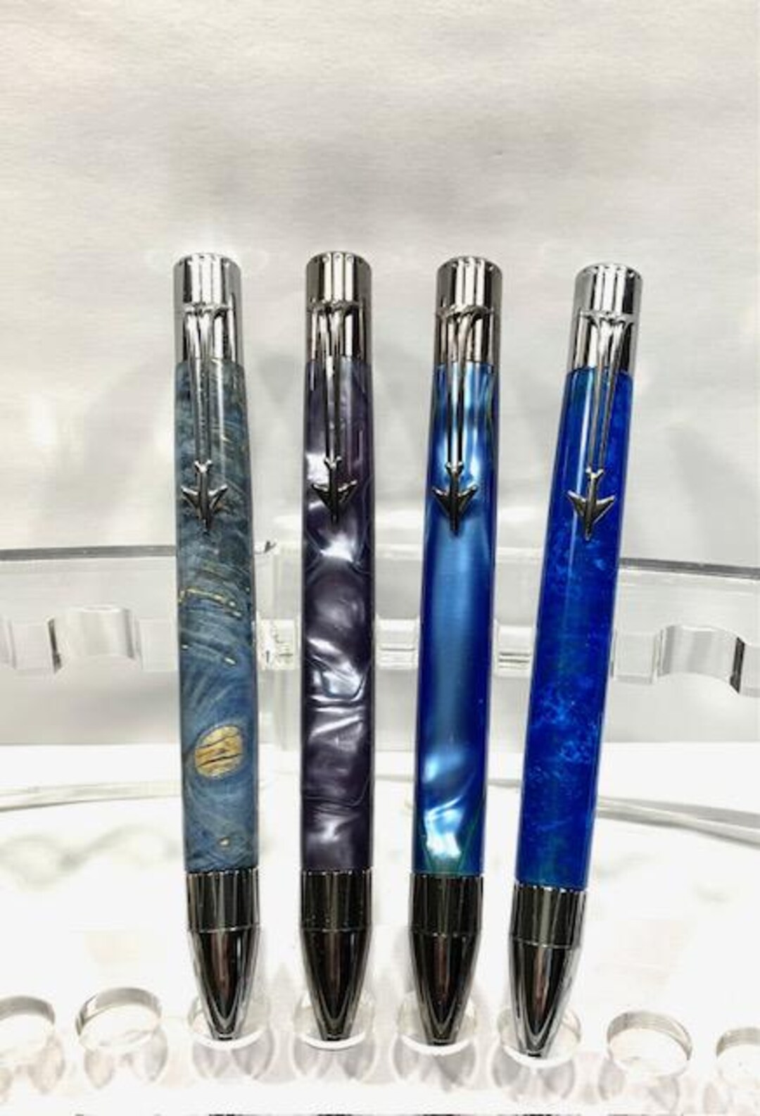 Jet Aviation Pen, Hand Turned, Custom Quartz Like or Wood, a Ballpoint ...