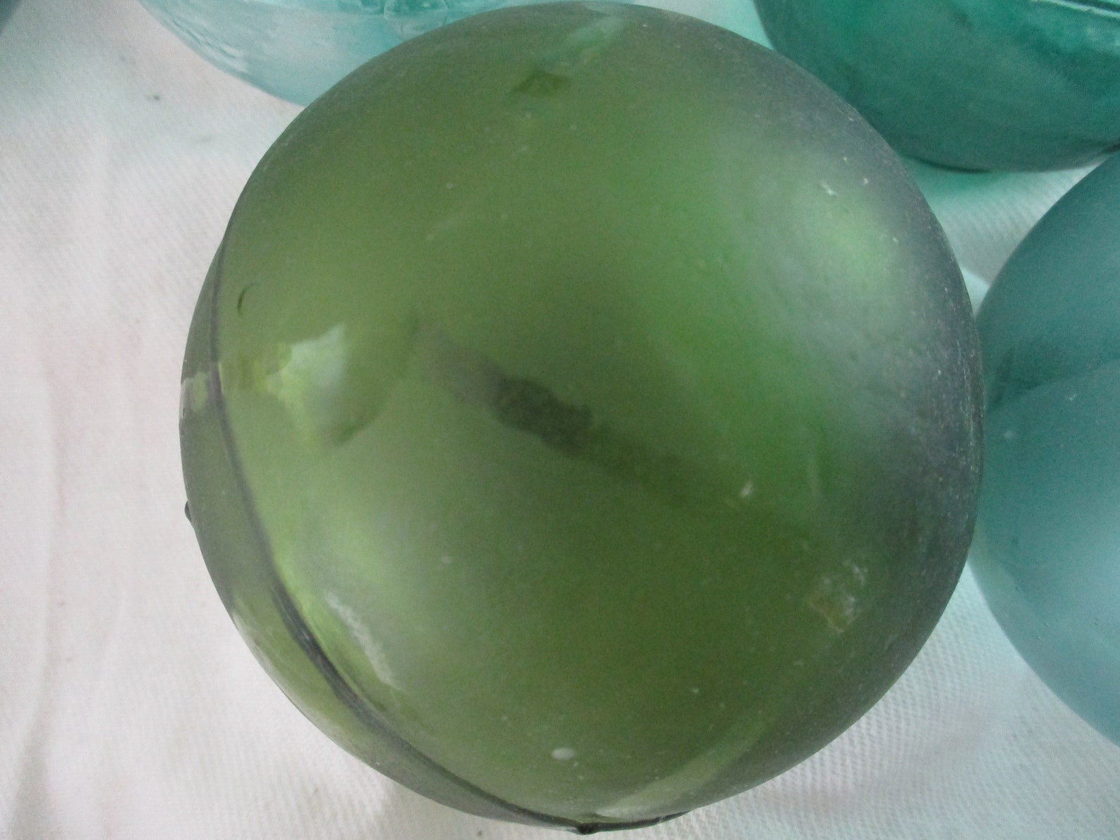 6 Net Patterned Alaska Beach Combed Japanese Glass Floats - Etsy