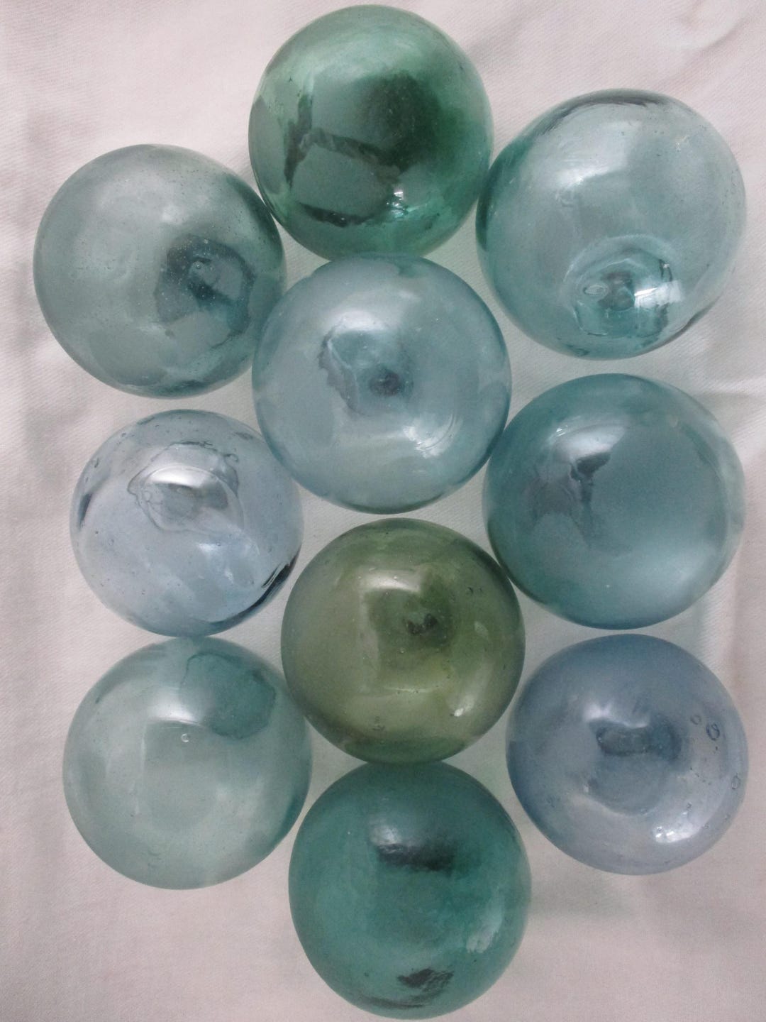 Ten Authentic Vintage Glass Floats, Alaska Beach Combed - Etsy