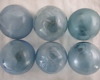 6 Net Patterned Alaska Beach Combed Japanese Glass Floats - Etsy