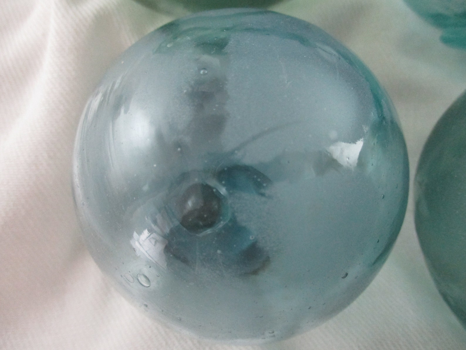 6 Net Patterned Alaska Beach Combed Japanese Glass Floats - Etsy